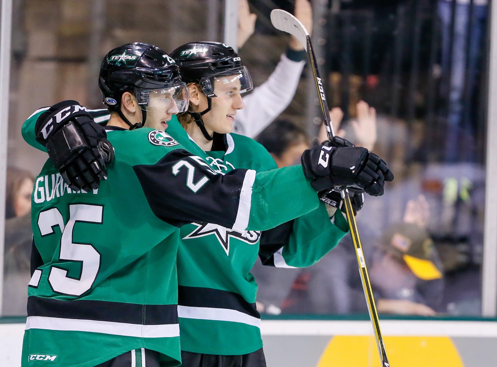 Denis Gurianov Scores Twice in Stars 4-2 Win Over Rampage