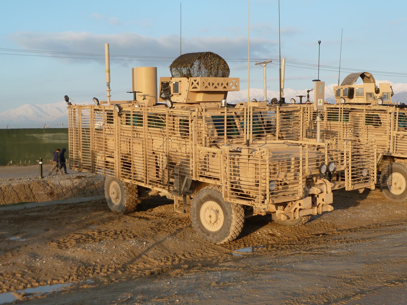 Wireman in Afghanistan