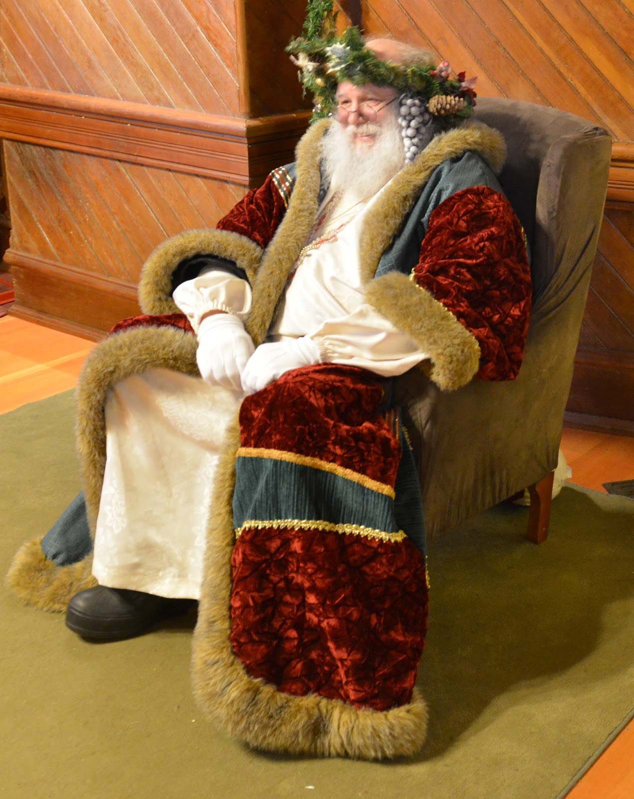 Northwest Railway Museum Blog: Victorian Santa