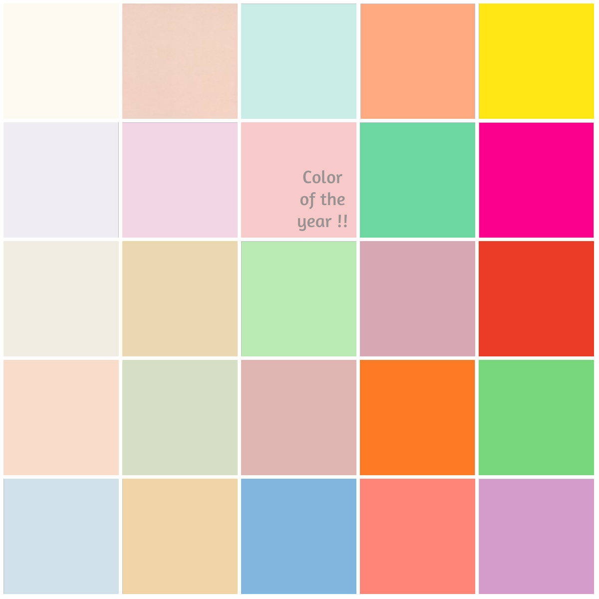 25 Spring - Summer Colours - Frontbow