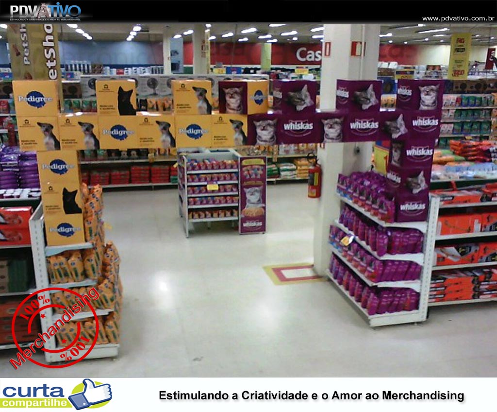 Trabalho de Merchandising Pedigree ~ PDV Ativo