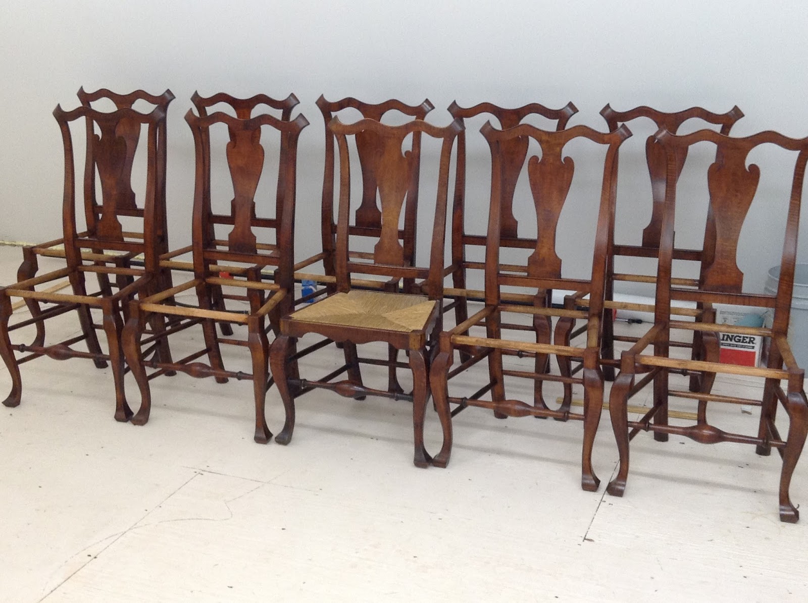 Doucette and Wolfe Fine Furniture Makers: Reproduction Side Chairs