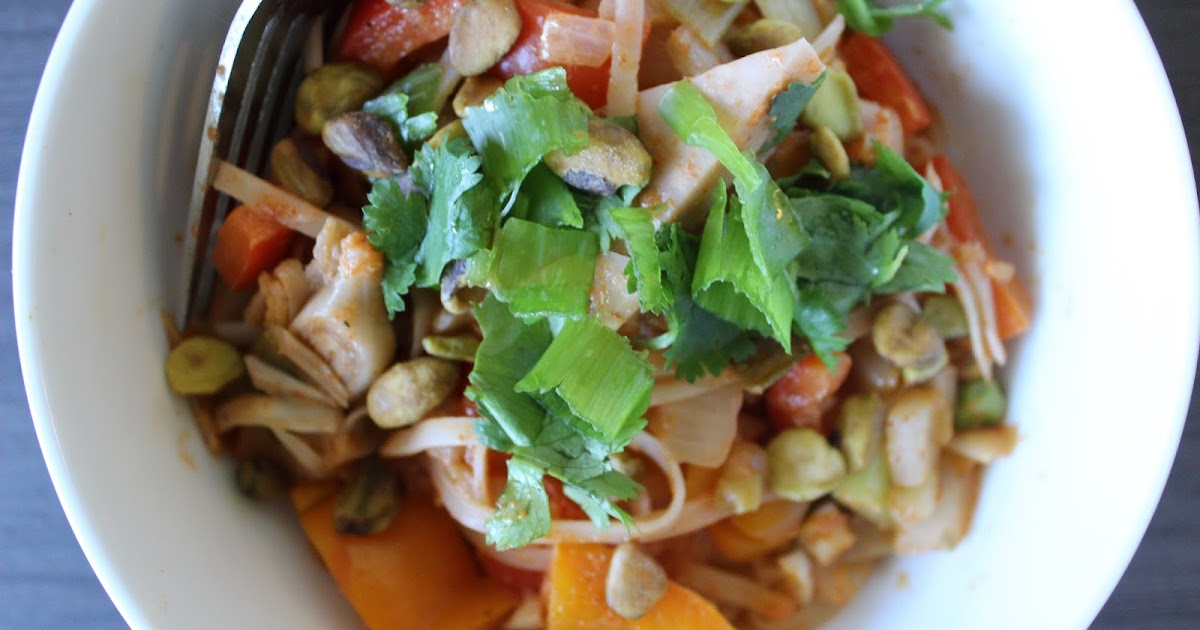 A Hoppy Medium: Curried Rice Noodles with Jackfruit
