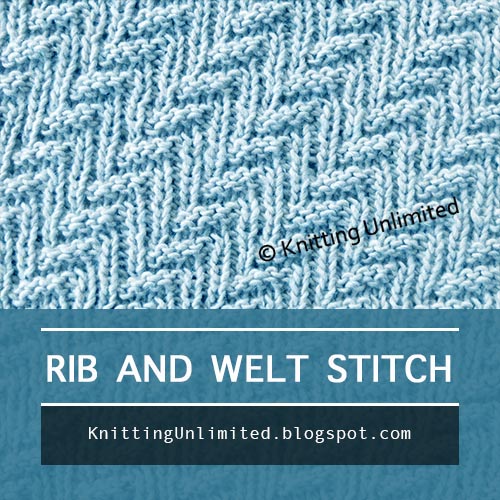 Rib and Welt Knit Purl