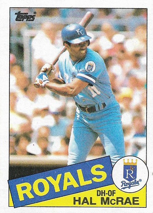 1985 Topps: #773 - Hal McRae