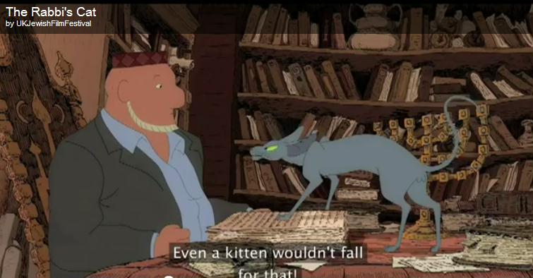 Jewish Humor Central: "The Rabbi's Cat," First a Graphic Book, is Now a ...