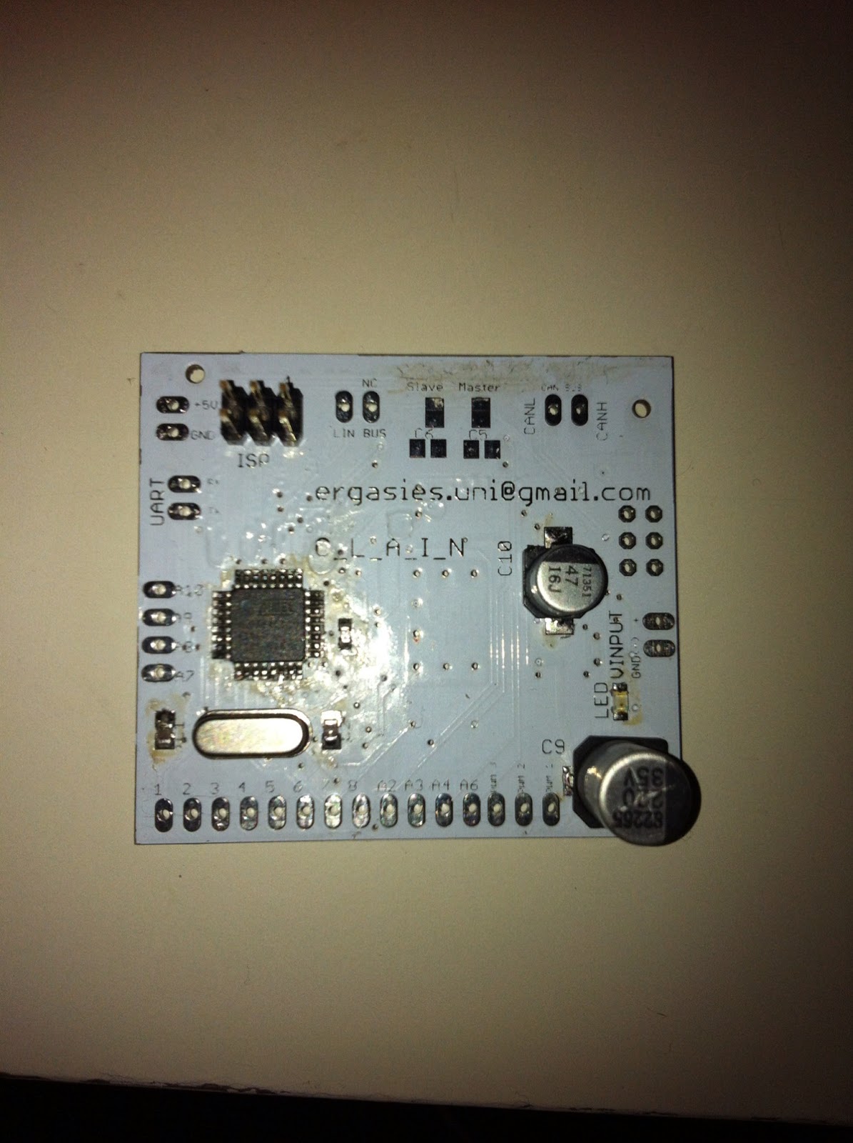 CAN Bus LIN Bus Compartible Board with API like Arduino