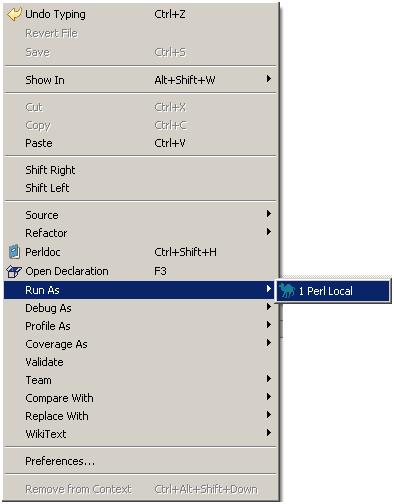 Developer Cheatsheet Introduction To Perl Scripting Using Eclipse Ide