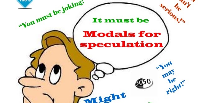 English In Jerez: B2. Grammar: Modals of speculation
