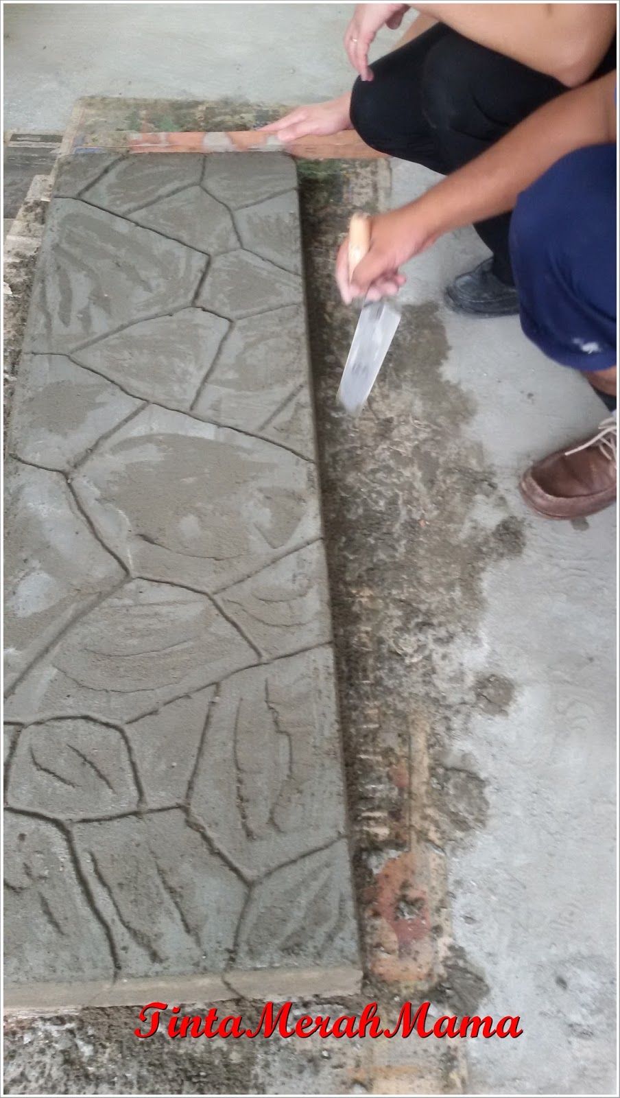 tintamerahmama: Membuat simenfero (masonry) part 2