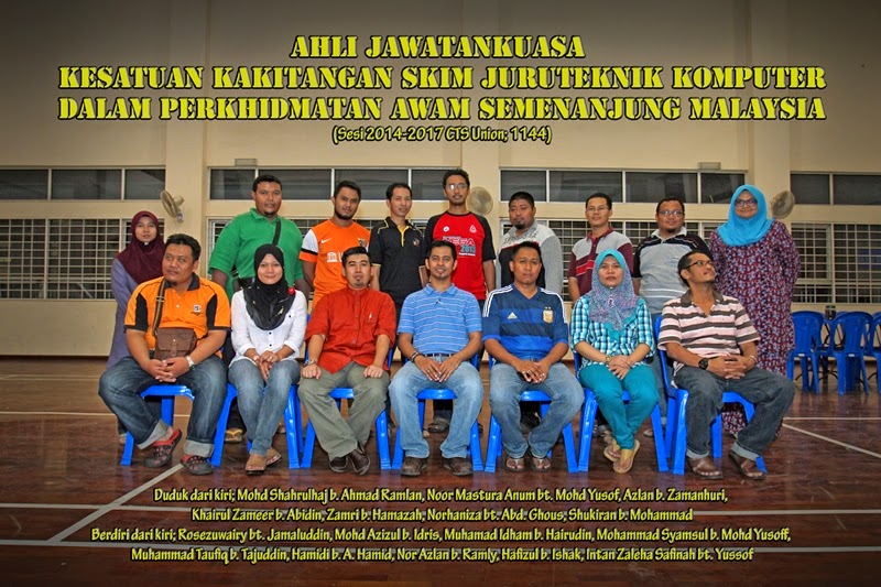 Gambar AJK CTSU 2014-2017