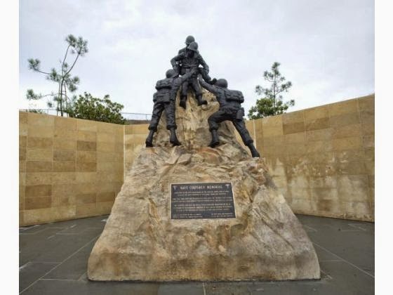 Wounded Times: Camp Pendleton Corpsman Memorial Rededicated
