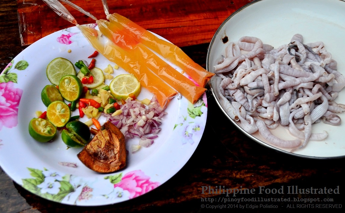Philippine Food Illustrated: kinilaw nga sasing