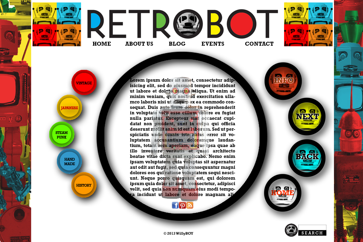 RETROBOT WEBSITE