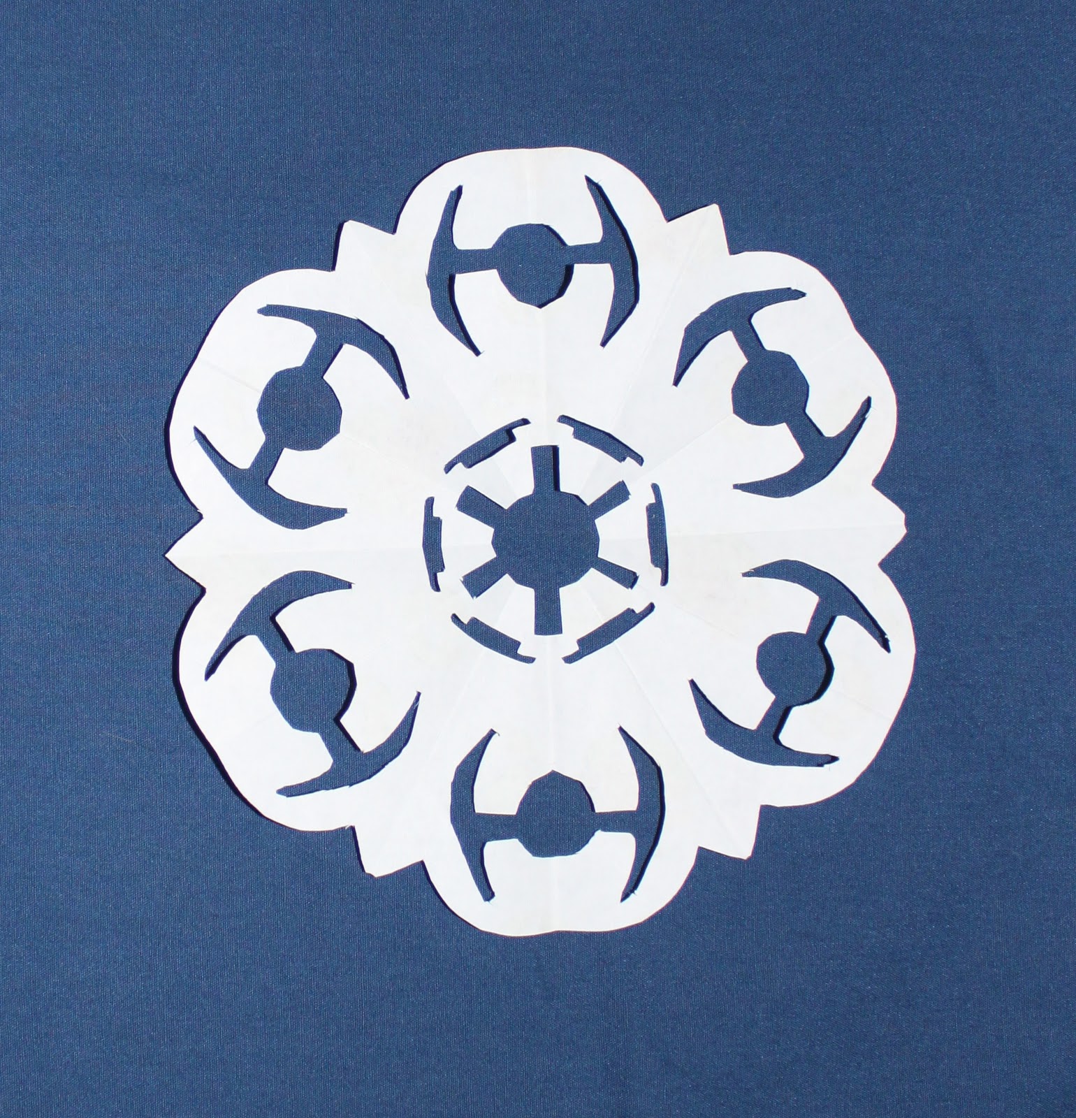 Star Wars Snowflake Template