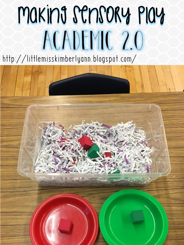 Little Miss Kim's Class: Making Sensory Play Academic in Special Education