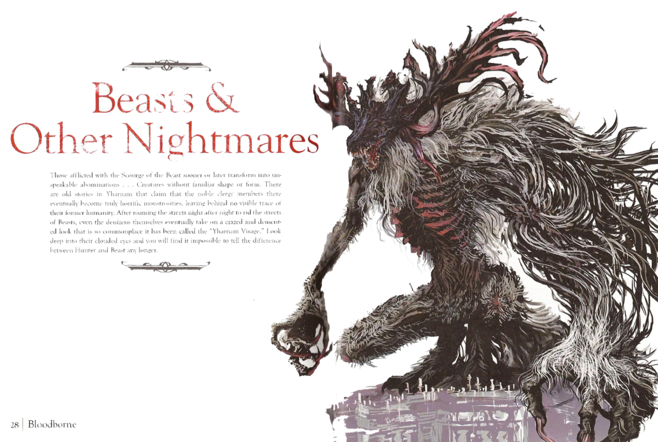 Concept Art - Enemies & Bosses | Bloodborne Wiki