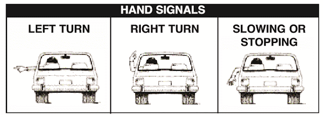 Stop Hand Signal Driving