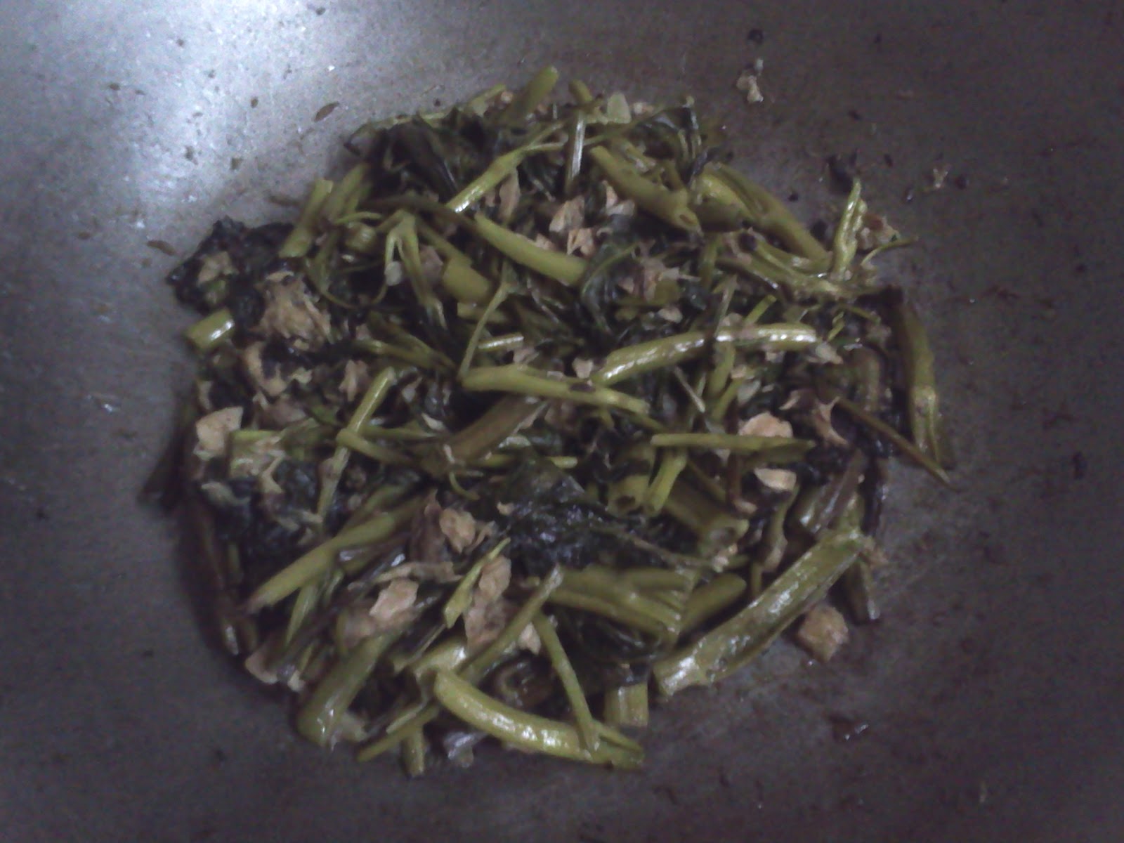 My Pic of the Day: Our Ginisang Kangkong sa Bawang with Sinaing na ...