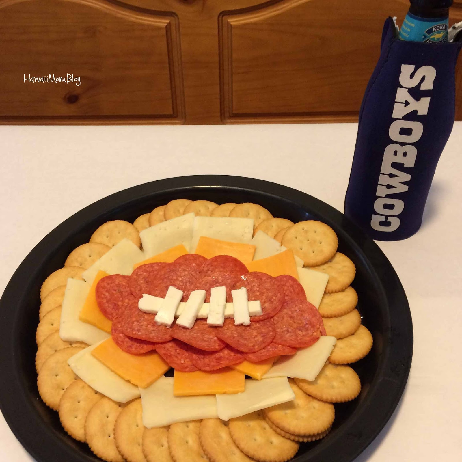 Hawaii Mom Blog: Pepperoni Football Platter