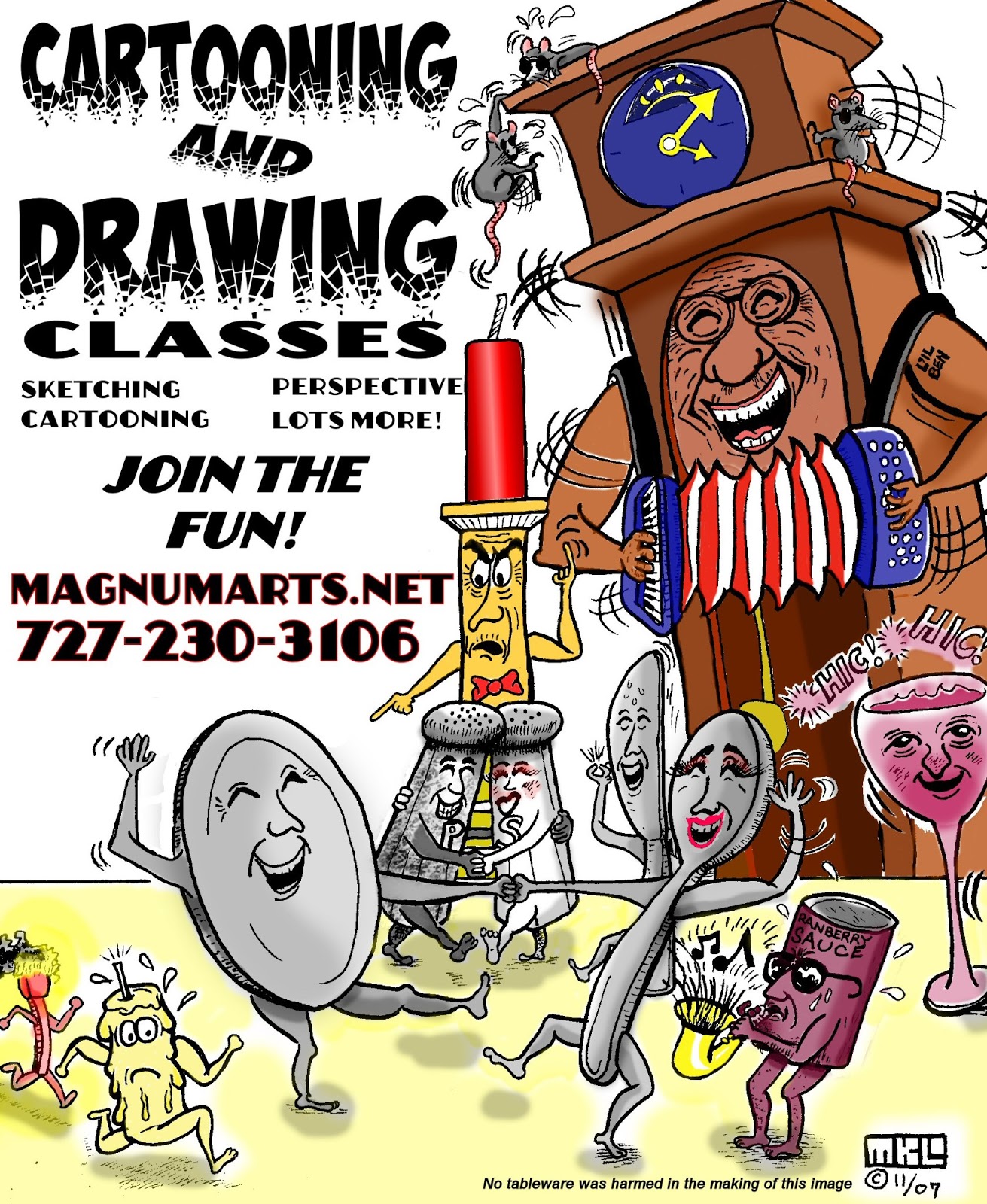 Magnum Arts: Cartooning & Drawing Promo Image
