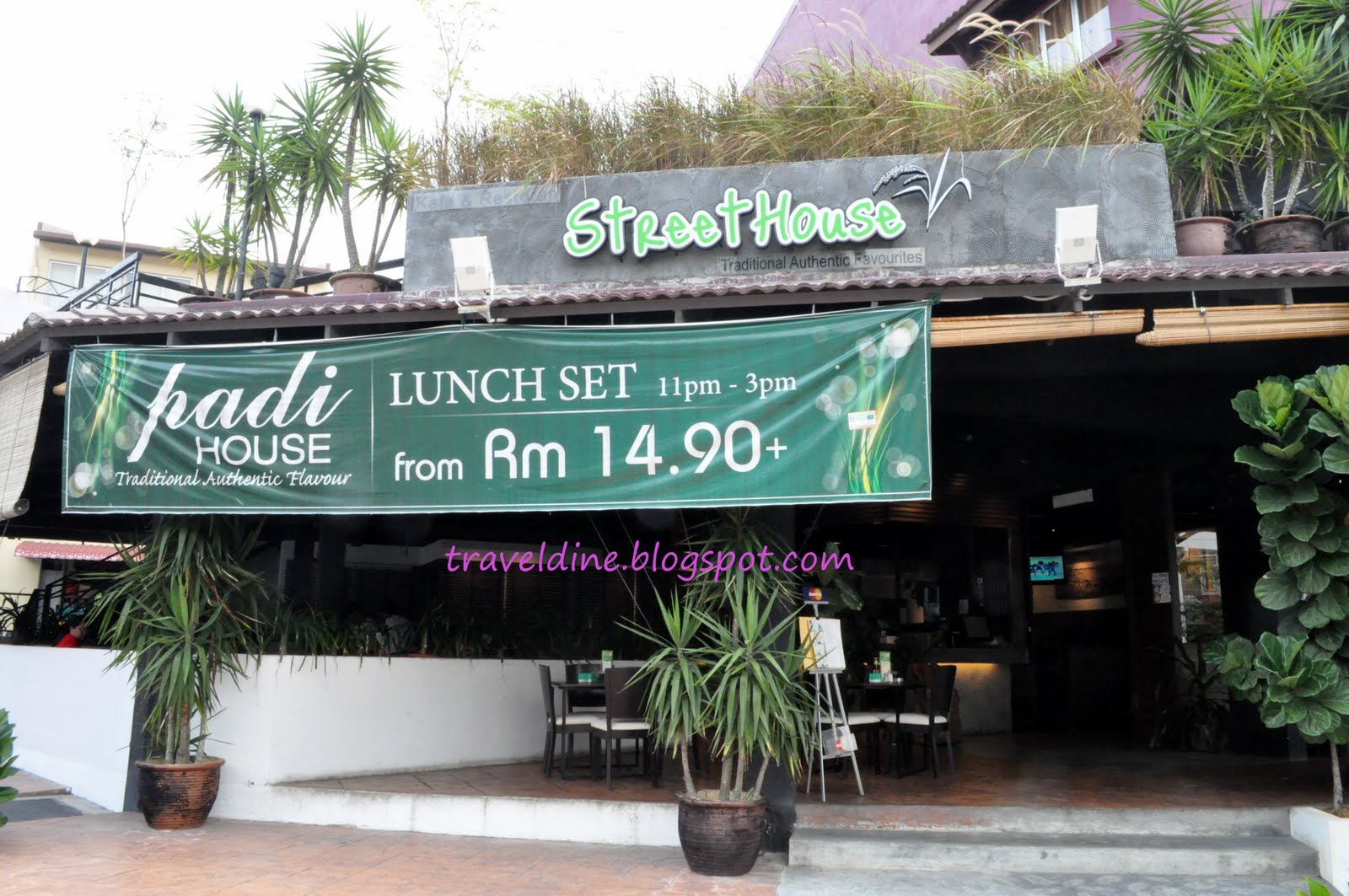 Travel and Dining Experience: Street House (Padi House) - Taman Equine ...