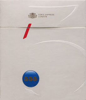 Курительные трубки.: Из истории сигаретных брендов: State Express 555.