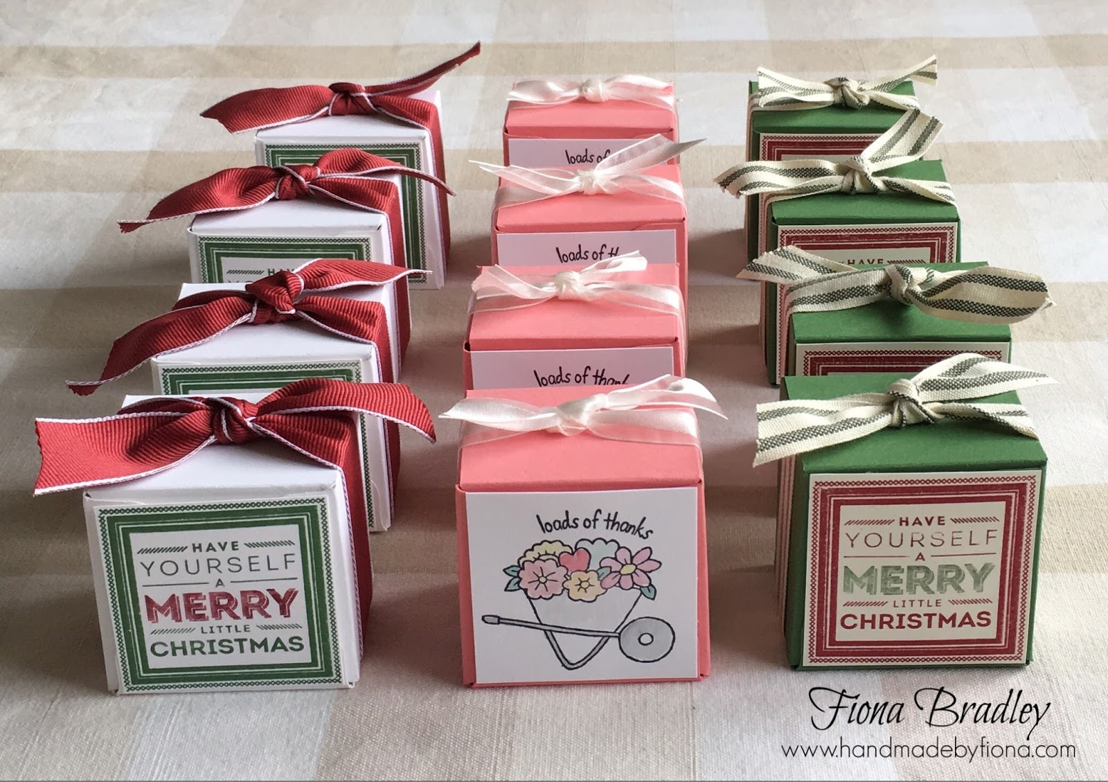 Jumbo Tea Light Candle boxes - Handmade by Fiona