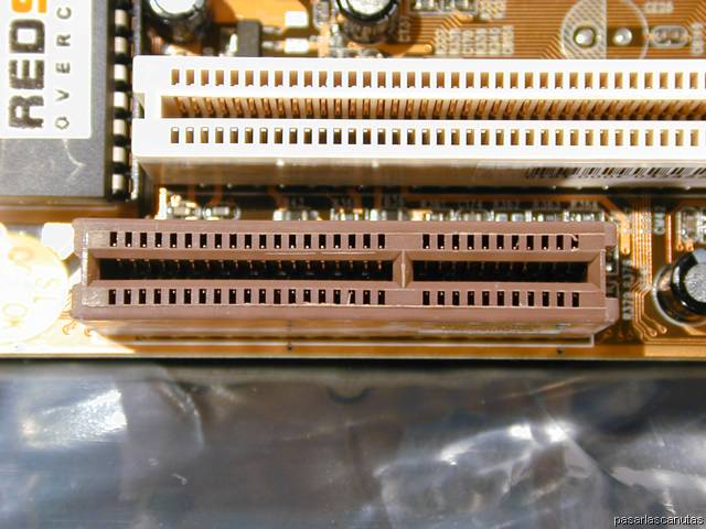 las ranuras de expansion