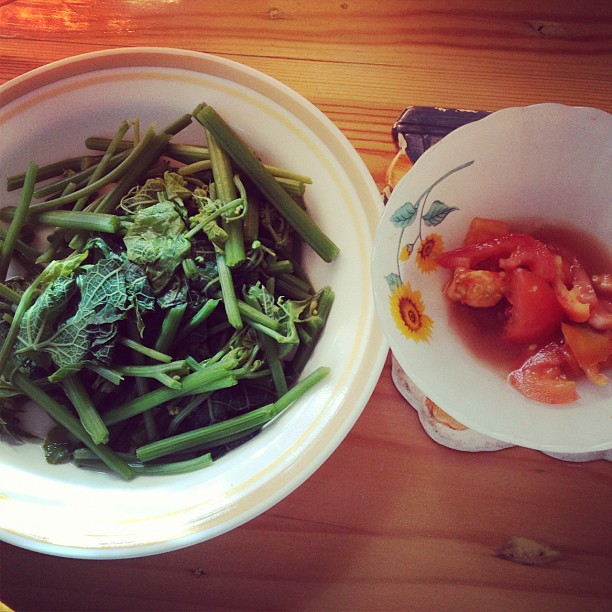 Kusinerang Katrina: Blanched Sayote Tops