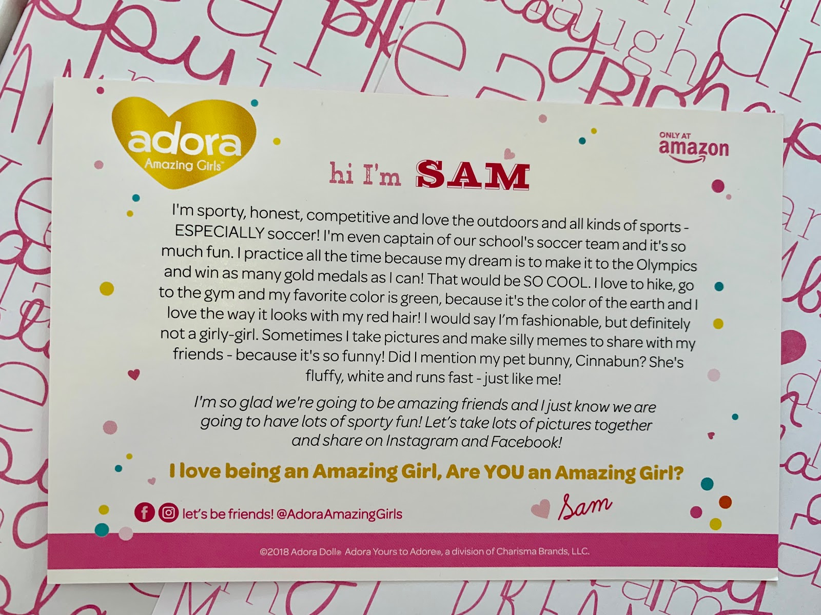 PennilessCaucasianRubbish American Doll Adventures: Adora Amazing Girl ...