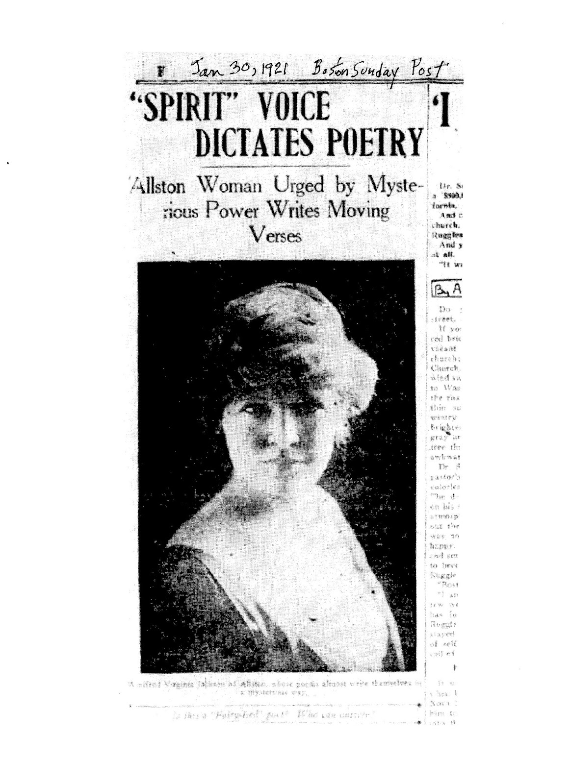 Lovecraft Collaborator--Winifred Virginia Jackson