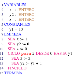 algorismos: CONSTANTES ,VARIABLES Y BUCLES EN PROGRAMACION