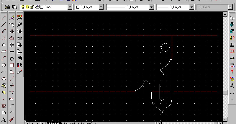 مجموعة خطوط عربية لبرنامج الاوتوكاد Arabic fonts to AutoCad