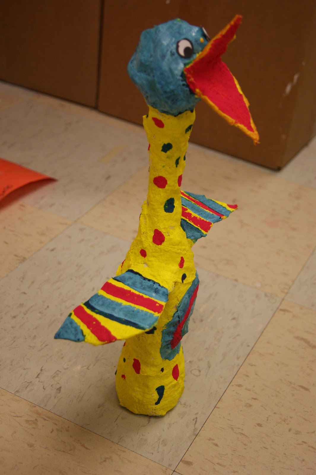 Lines, Dots, and Doodles: Plaster Wrap Sculptures, 5th Grade