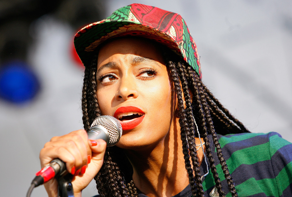 Christina Tattoo and Beauty Tips: The Cap: Solange Knowles Wears BabaTunde