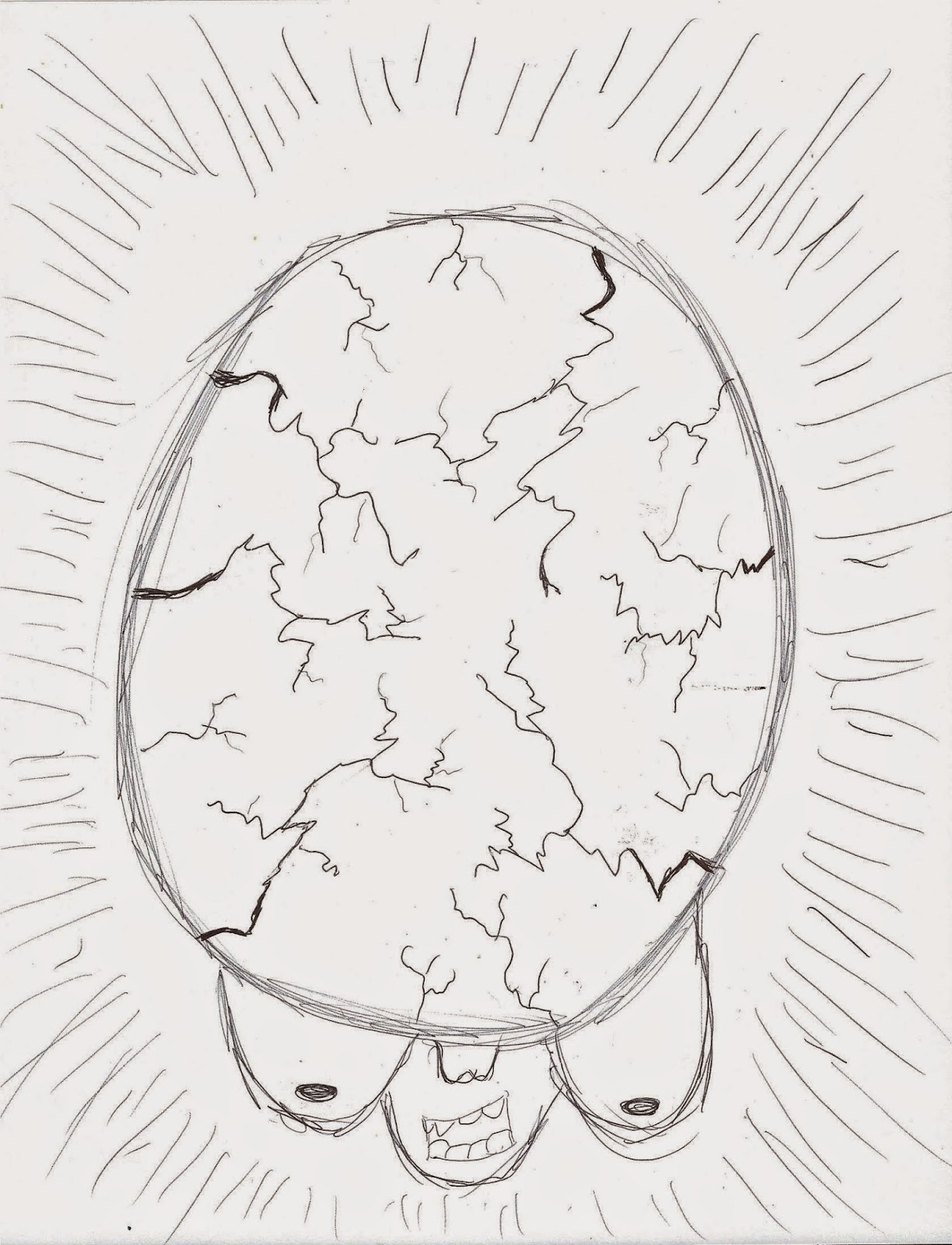 Flinching Forward Fast: Drawing Gallery (First Year)