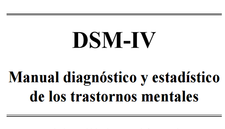 DMS-IV - PDF - DESCARGAR - CAFETIN PDF