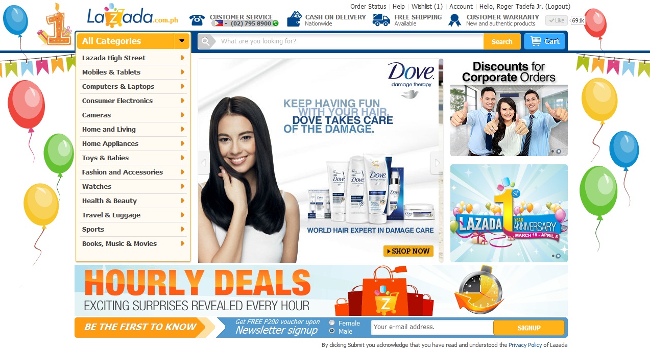 Step by Step Shopping at Lazada.com - Pages Flipper