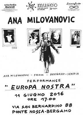 ARTESTUDIO MORANDI: DA BELGRADO SERBIA - ANA MILOVANOVIC IN PERFORMANCE
