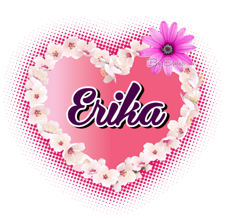 Nombre erika para portada de FaceBook - Imagui