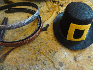 The Busy Broad: Girly Pilgrim Hat Headbands