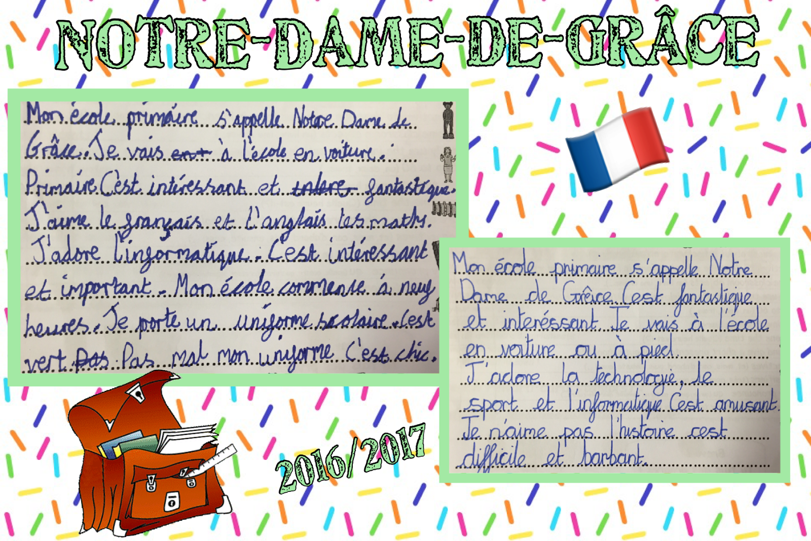 LE BLOG DE MADAME BIRTWISTLE: La vie scolaire