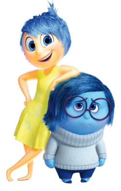 Cartoon Characters: Inside Out PNG pack