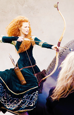 ONCE UPON A BLOG: Behind the Disney Brave Shoot