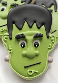 Bride of Frankenstein Cookies