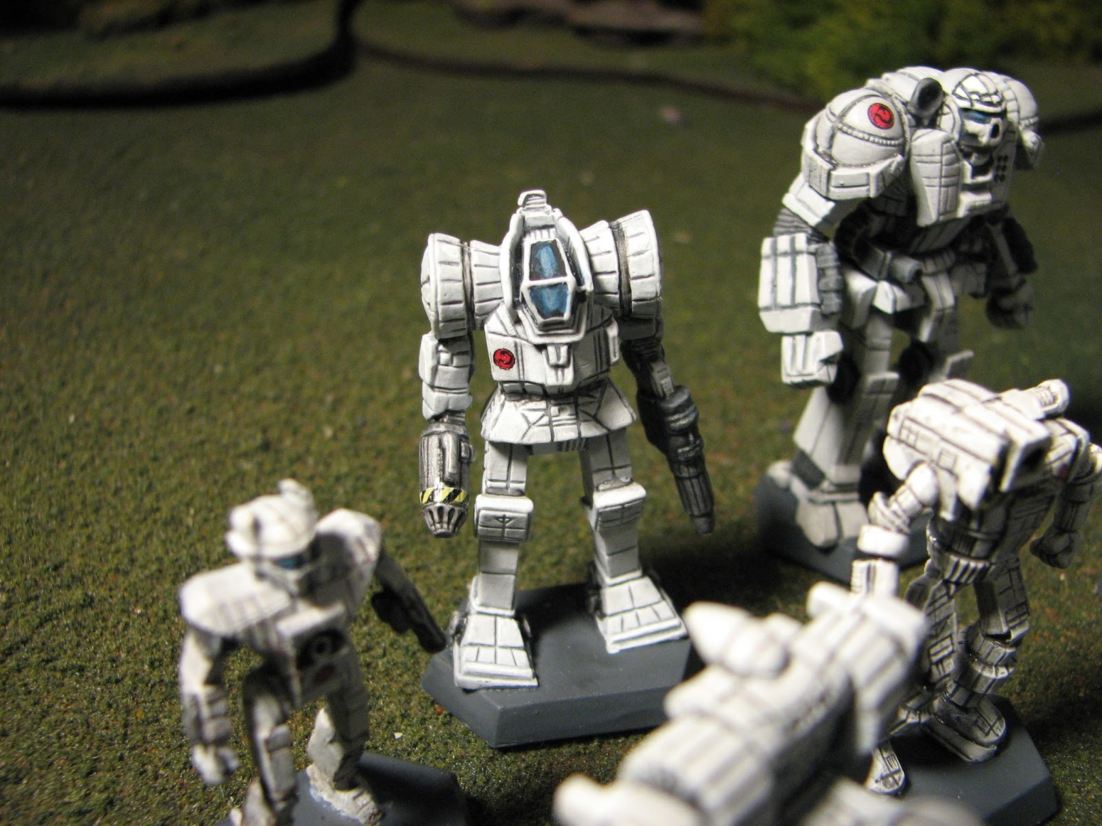 15mm Sci Fi Small Soldiers: House Kurita Battlemechs - 6th Ghost Regiment