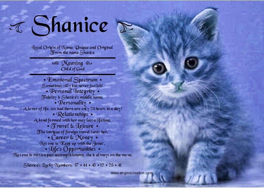Shanice | Unique Names