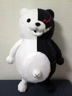 Papercraft de Monokuma ~ Papercraftsparati | Todos los Papercrafts que ...