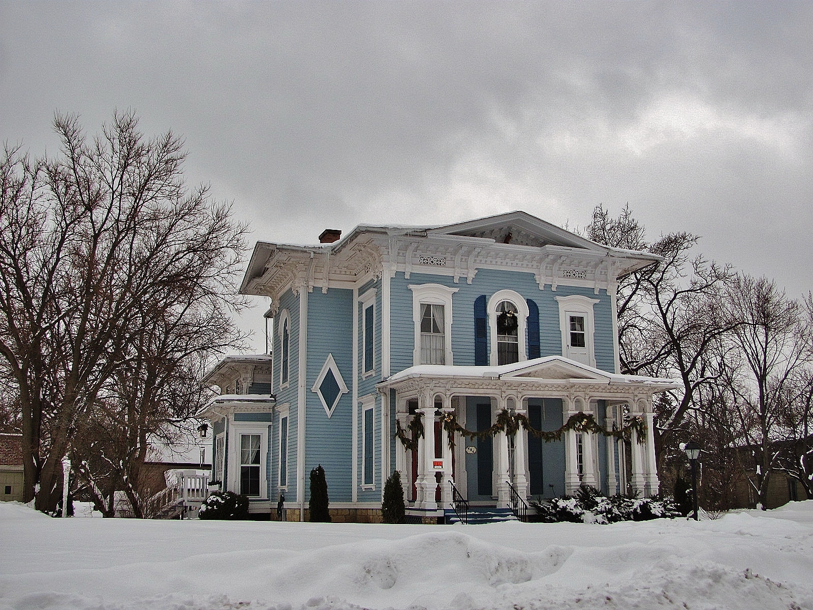 The Picturesque Style: Italianate Architecture: The Thomas Lappin House ...